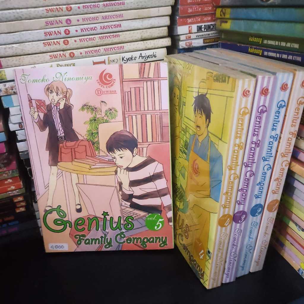 Genius family Comic by Tomoka ninomiya (Set) | Shopee Philippines