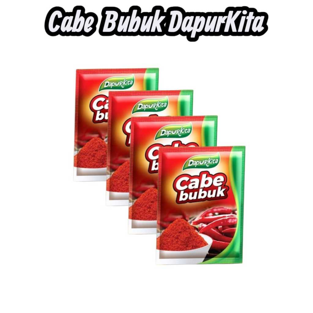 Economical Package of 5 Packs of 60 Pieces of Ready-to-Use Chili Powder ...