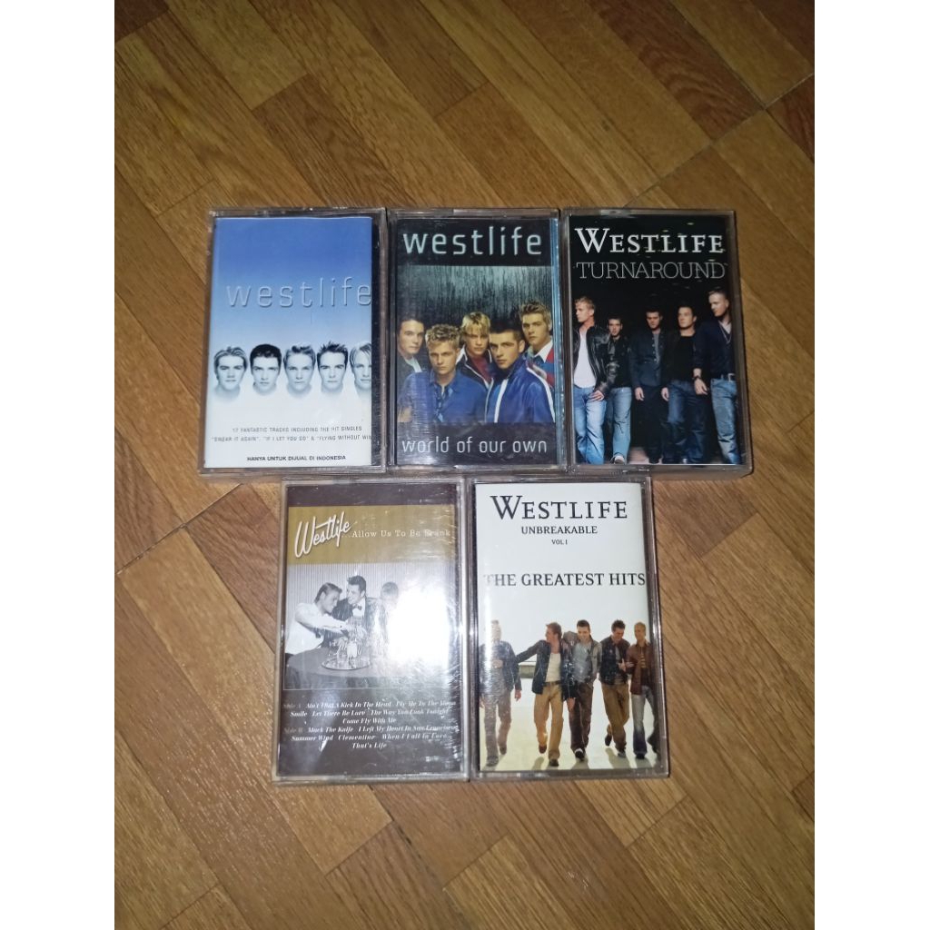 WESTLIFE CASSETTE TAPE PACKAGE | Shopee Philippines