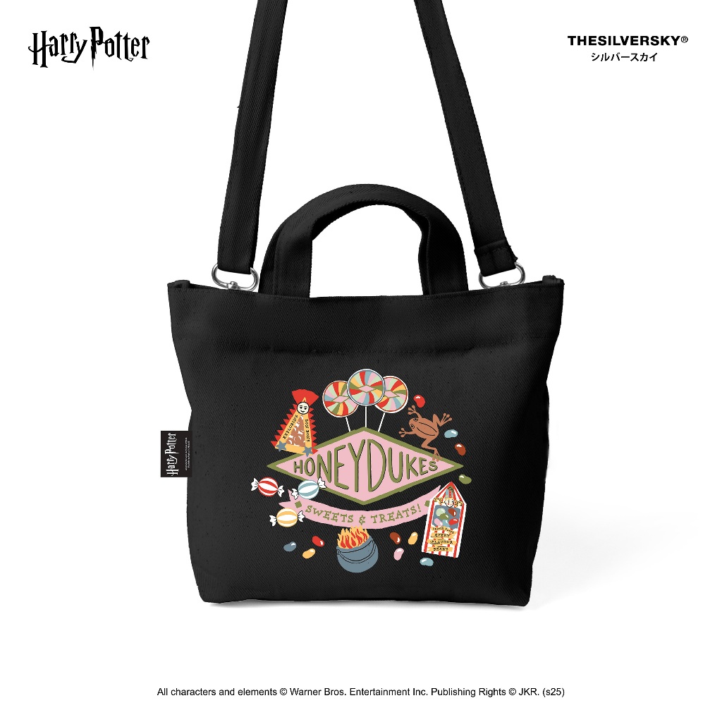 Thesilversky Harry Potter Honeydukes Black Mini Slingbag Official ...