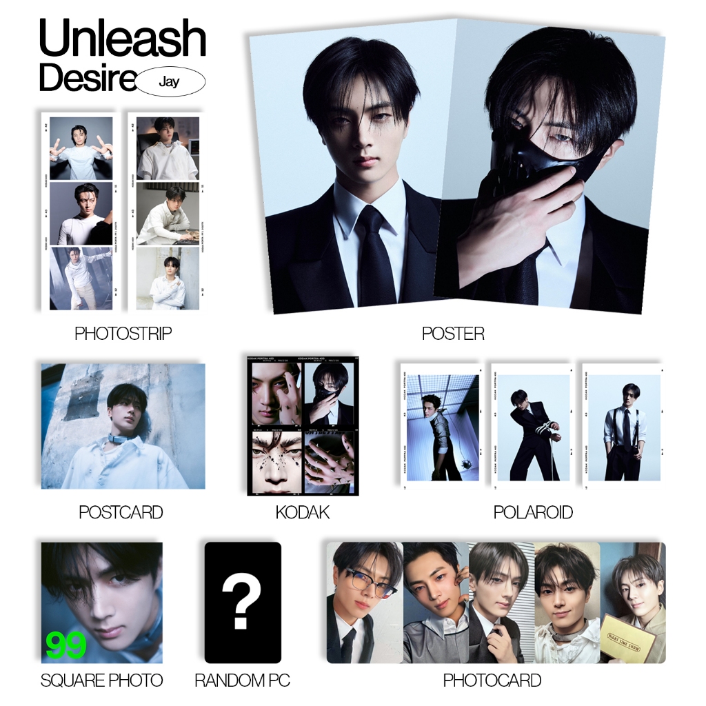 [Member] Kpop Fankit Enhypen Desire Unleash Poster Photostrip Photocard ...