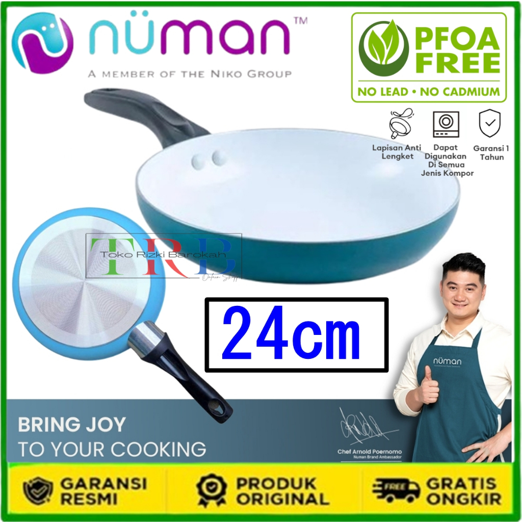 Frypan 24cm Non-Stick Frying Pan 20cm/ - NUMAN food grade, safe ...
