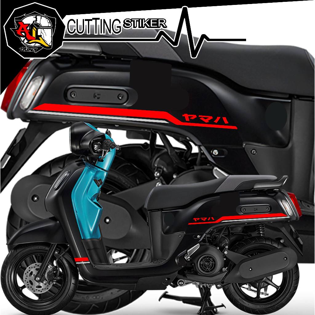 CUTTING STICKER/FAZZIO STICKER/609/MOTORCYCLE STICKER/MOTORCYCLE ...