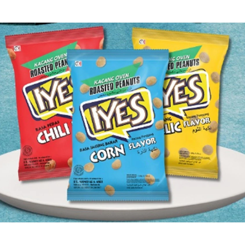 Iyes Snacks Oven Beans IYES 90 GR Chili Corn Garlic (1 Pcs) | Shopee ...