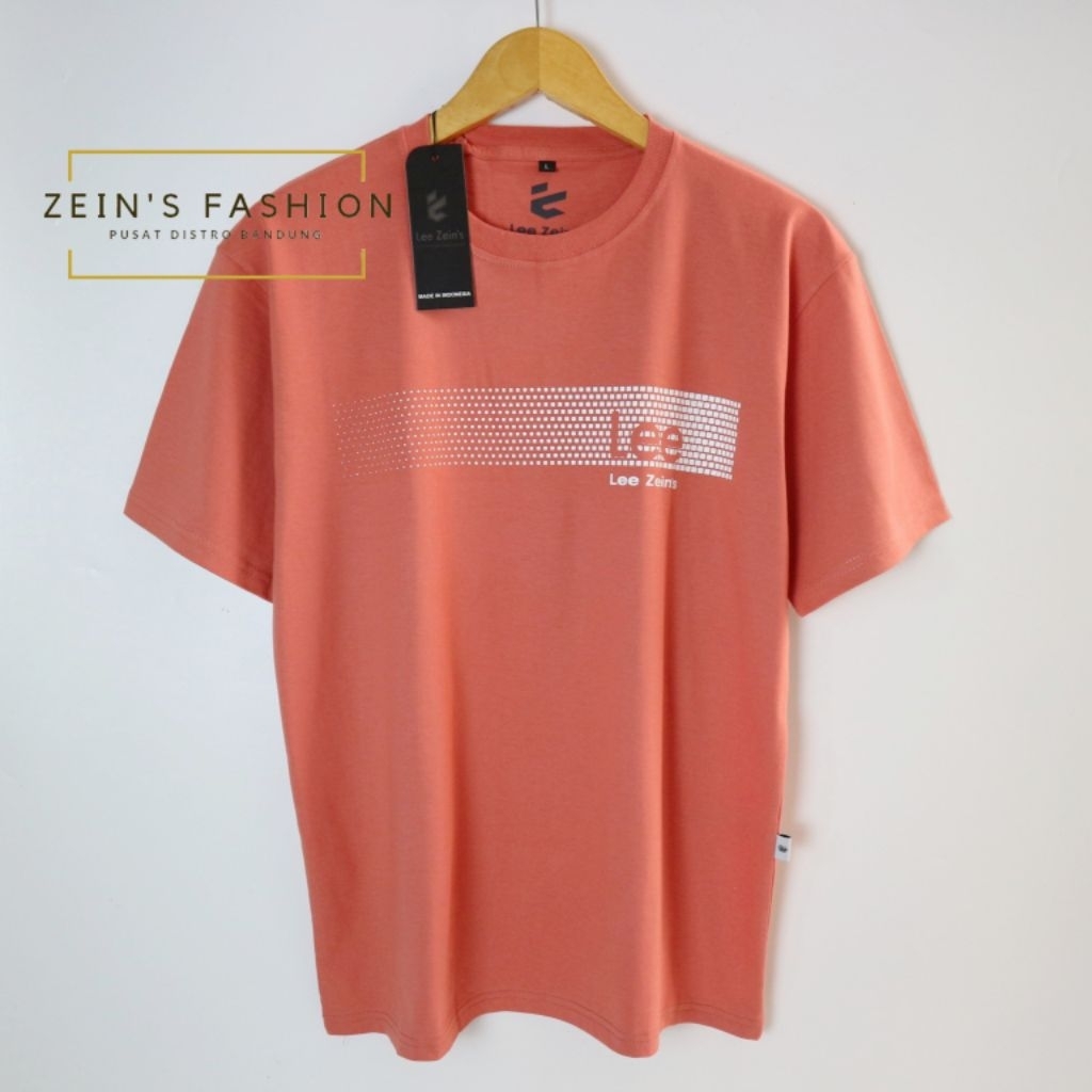 Lee Zein's T-shirt Combed 24s Size M - XXL Terracotta Men's and Women's ...