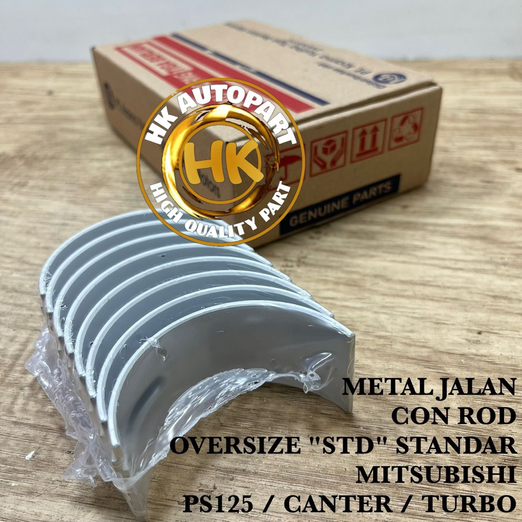 METAL ROAD CON ROD OS STD 4D34T MITSUBISHI PS125 PS 125 CANTER TURBO ...