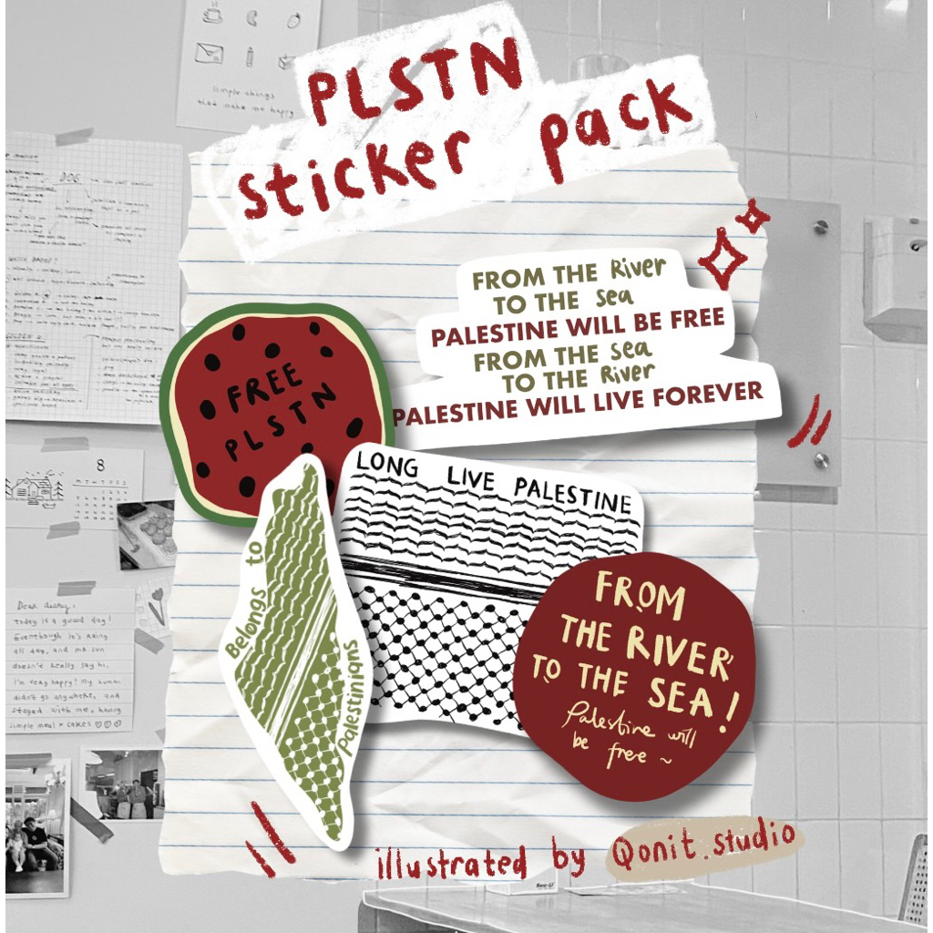 Palestine Vinyl Waterproof Sticker Pack | Shopee Philippines