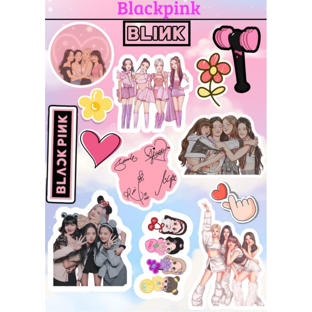 HP Blackpink Stickers vinyl stickers | Laptop Stickers Tumblerhp ...