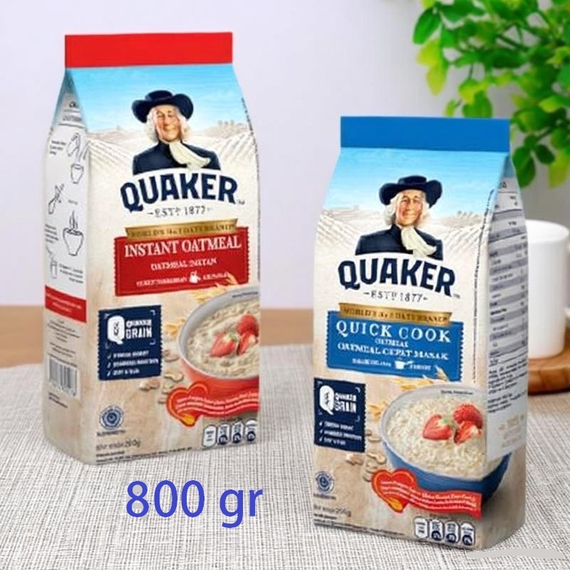 Quaker Instant Oatmeal Quaker Quick Cooking Oatmeal healthy morning ...