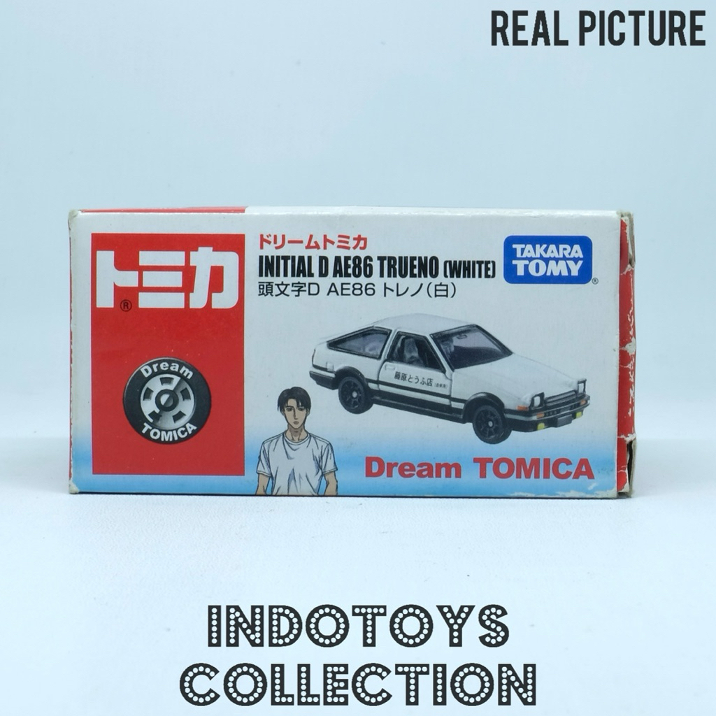 Dream Tomica ~ Initial D AE86 Trueno (White) | Shopee Philippines