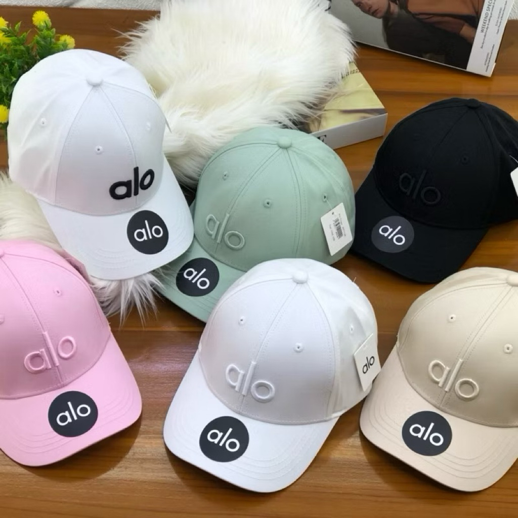 Alo viral bessbol hat, men's and women's hat, Alo premium japan drill ...