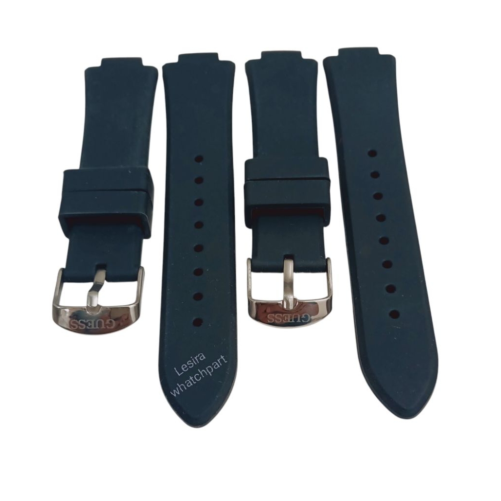 Guess Watch Strap for women, Guess Rubber Strap Black | Shopee Philippines