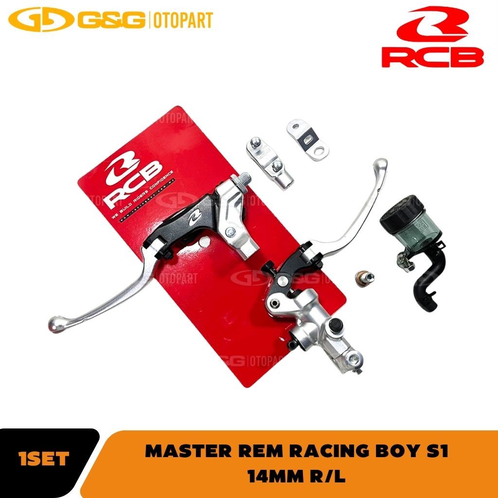 RCB Racing Boy Radial S1 14MM Right Brake Master Cylinder ForgedKiri ...