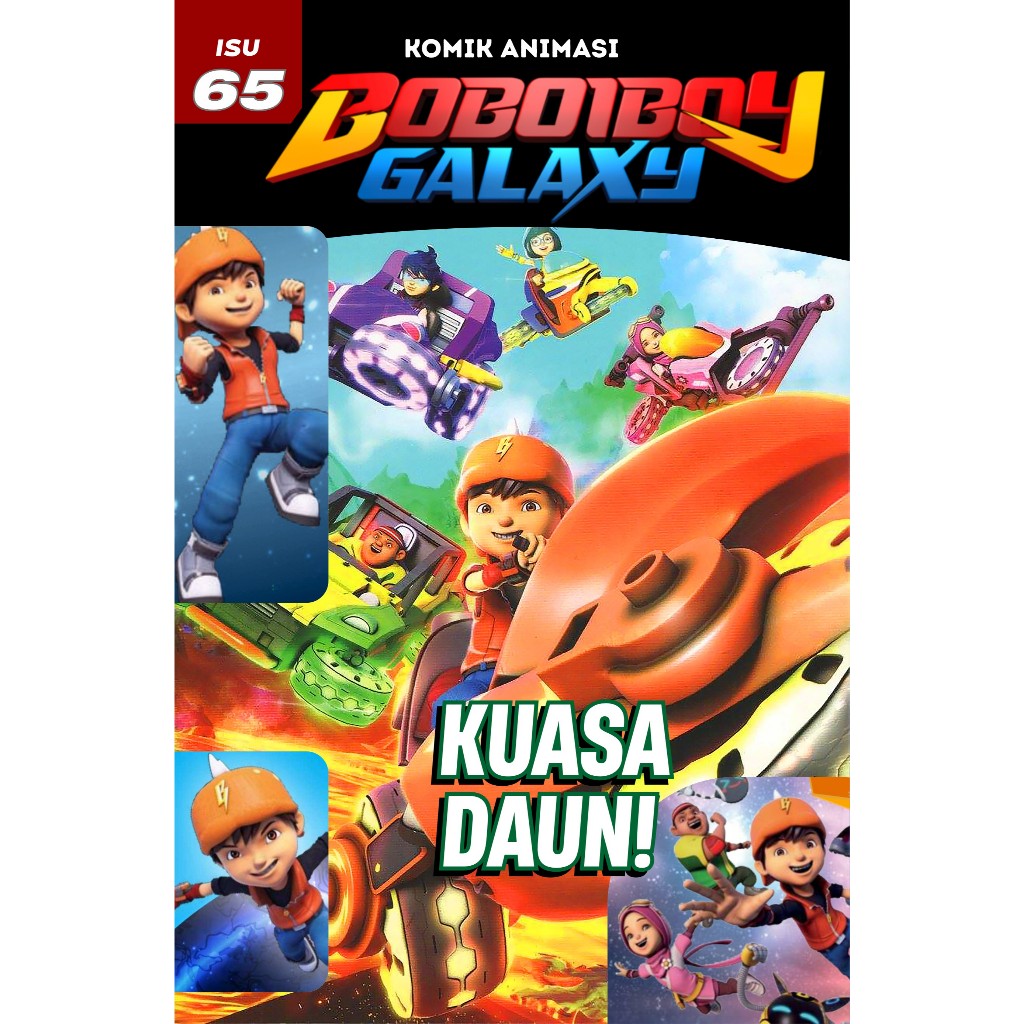 BOBOIBOY GALAXY Comic - season 1 - animation version - issue 65 ...