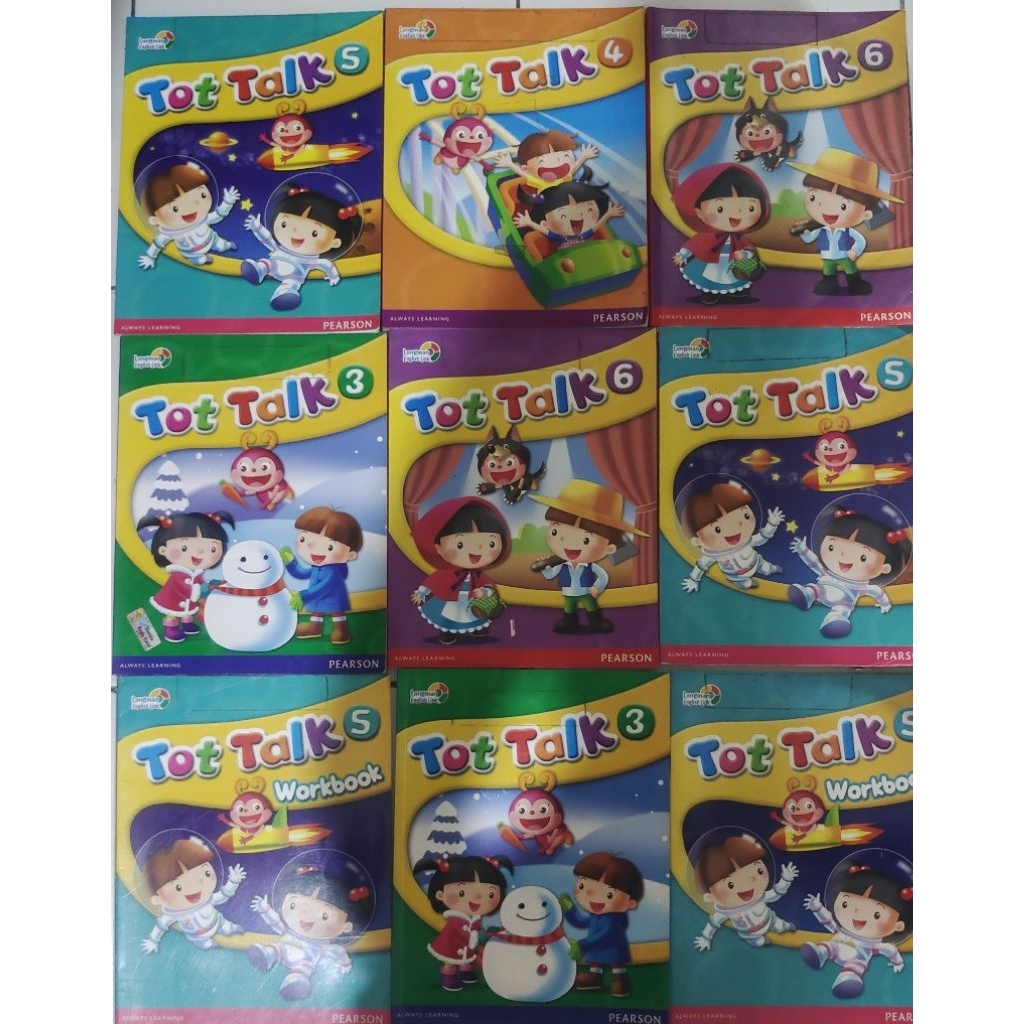 TOT TALK STUDENT BOOK - ORIGINAL USED WORKBOOK | Shopee Philippines