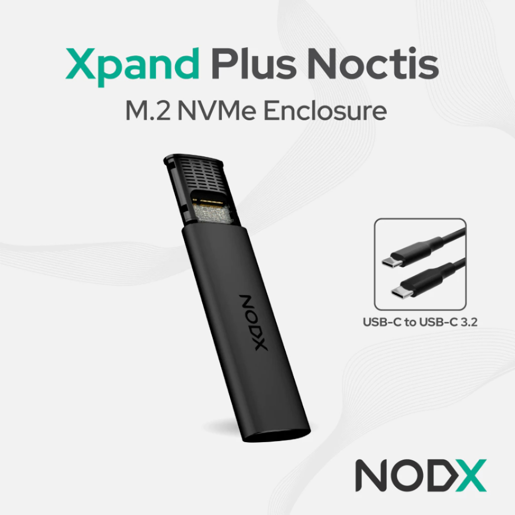 NODX Xpand Plus Noctis M.2 NVMe SSD Casing Enclosure | Shopee Philippines