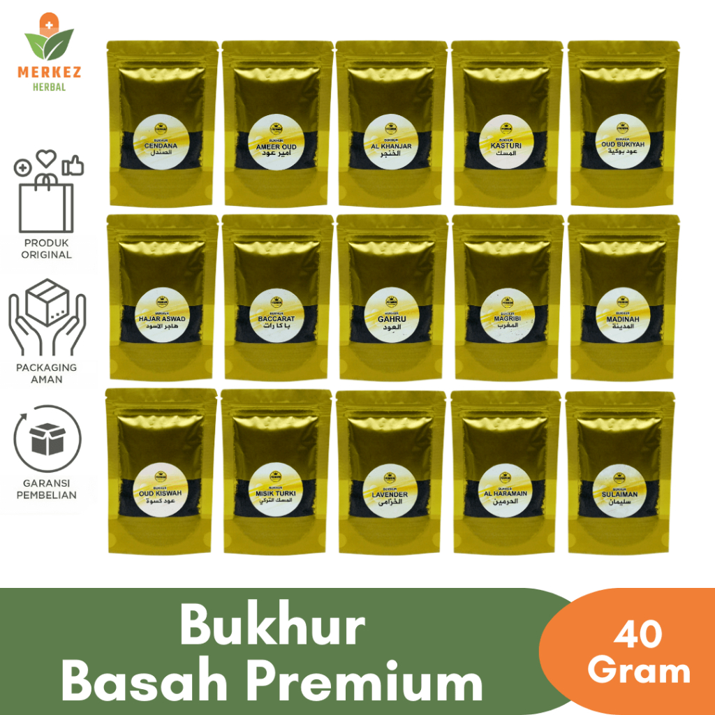 Bukhur Buhur Incense Bakhoor Bukharo Arabic Oud Gaharu Original Various ...