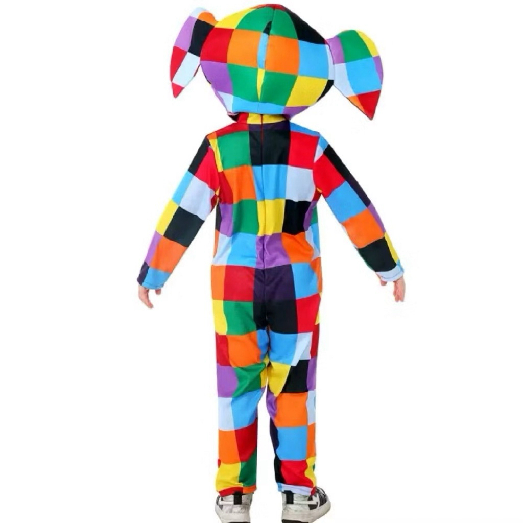David Mckee Elmer the Patchwork Elephant Story Book Character Costume ...