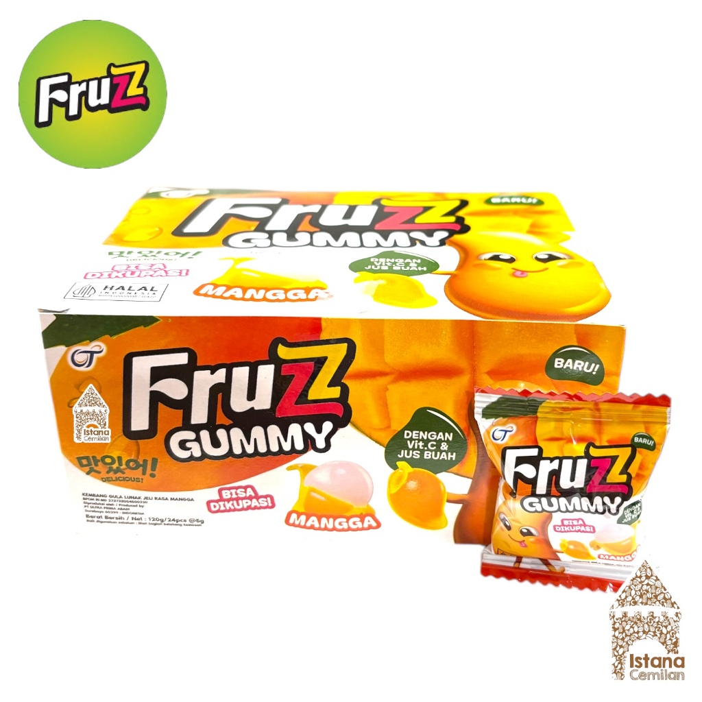 Fruzz GUMMY Peeled Jelly Candy (24 pcs) | Shopee Philippines