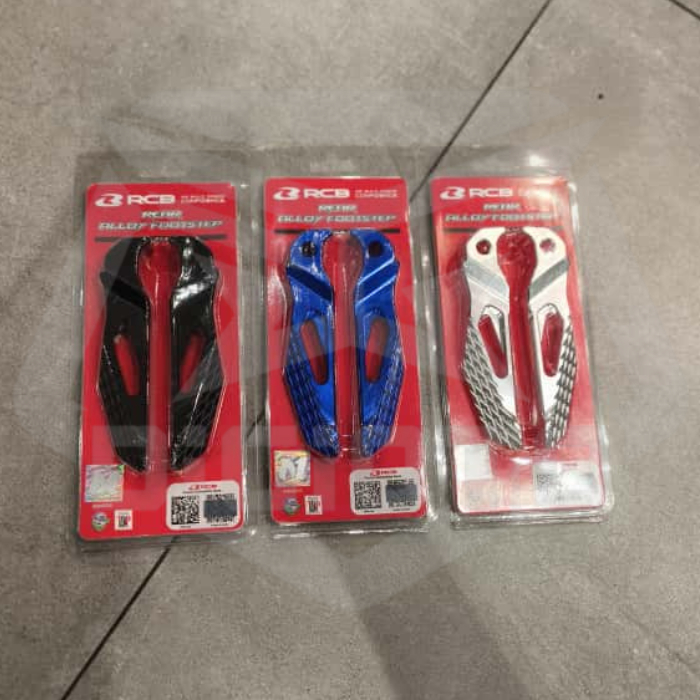 Footstep Foot Step Rear RCB Nmax Aerox Xmax Aluminum Alloy | Shopee ...