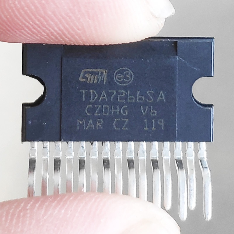 IC TDA 7266 SA TRANSISTOR TDA 7266SA IC TDA7266SA INTEGRATED CIRCUIT ...
