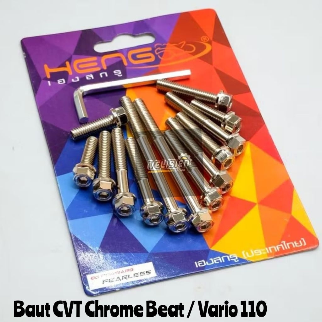 CVT Bolts with 2 Chrome Keys, Stainless Steel Probolt Bolts with 2 CVT ...