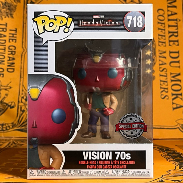 Funko Pop! Marvel: Wanda Vision - Vision 70s 718 | Shopee Philippines