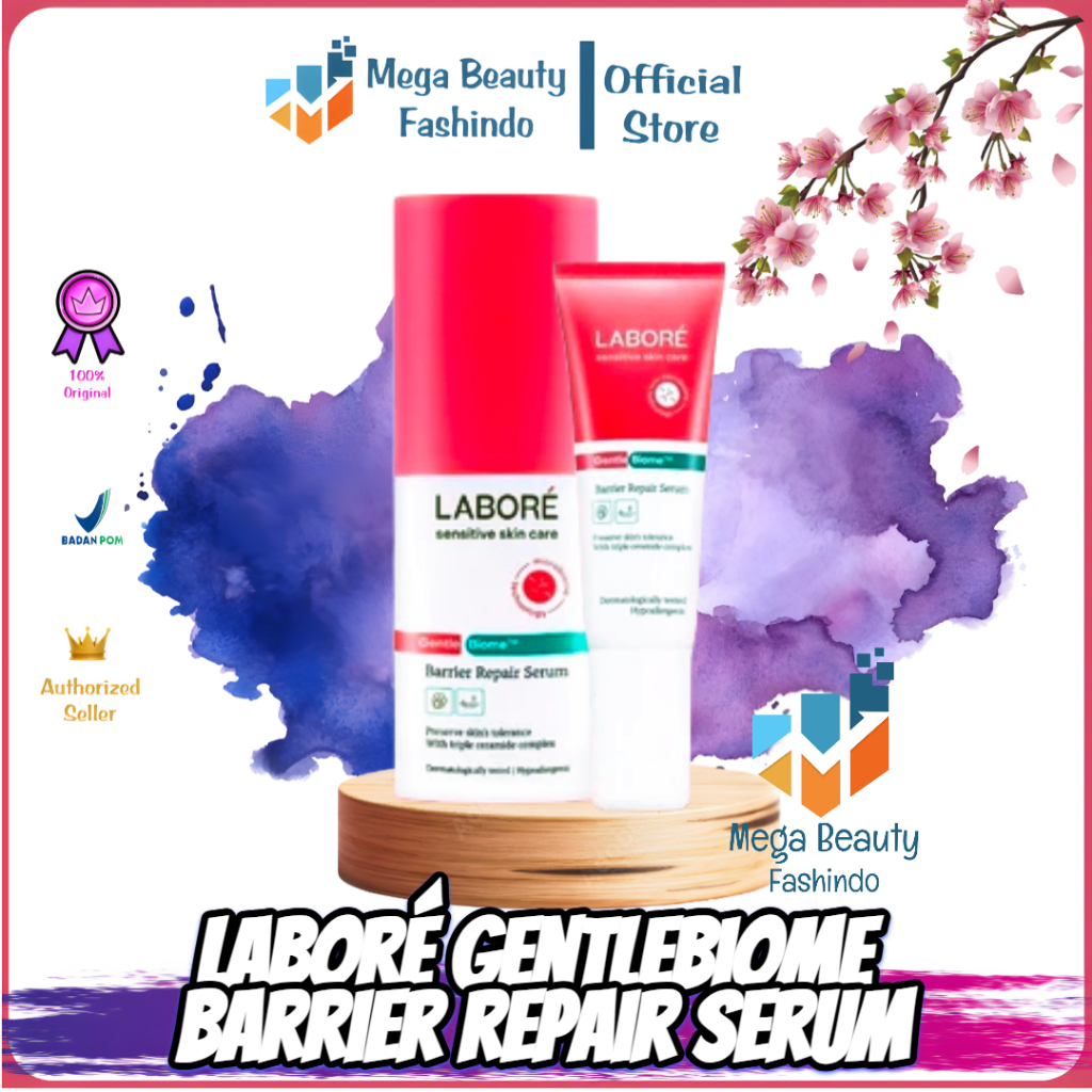 LABORÉ GentleBiome Barrier Repair Serum 7ml | 20ml | Triple Ceramide Complex | Sensitive Skin ...