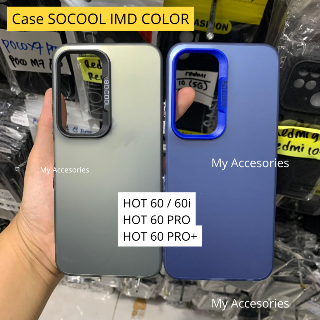 UNGU SOCOOL Hologram PLATING COLOR Matte INFINIX HOT 60 PRO+ 60i 60PRO 50 Pro 50i 50Pro ...