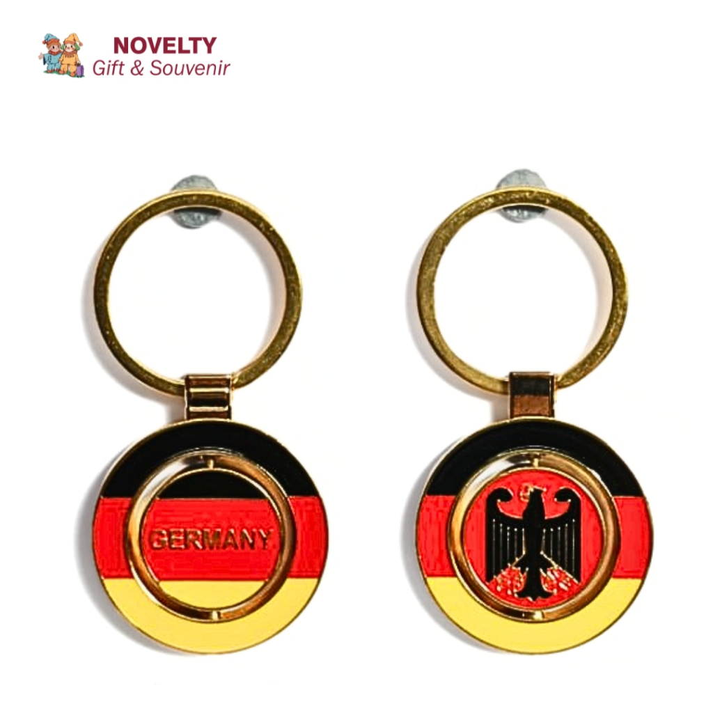 GANTUNGAN Germany key chain souvenirs, souvenirs from Germany, Europe ...