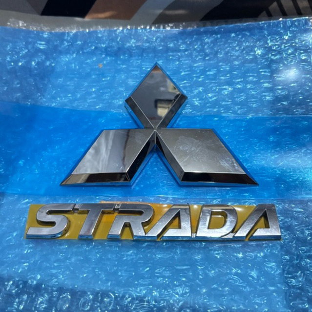 Mitsubishi strada triton trunk logo emblem | Shopee Philippines