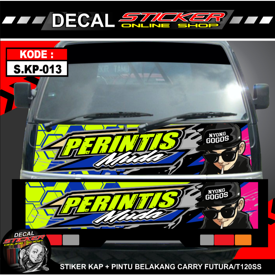 CARRY FUTURA/T120SS PICK UP BACK DOOR STICKER | Shopee Philippines
