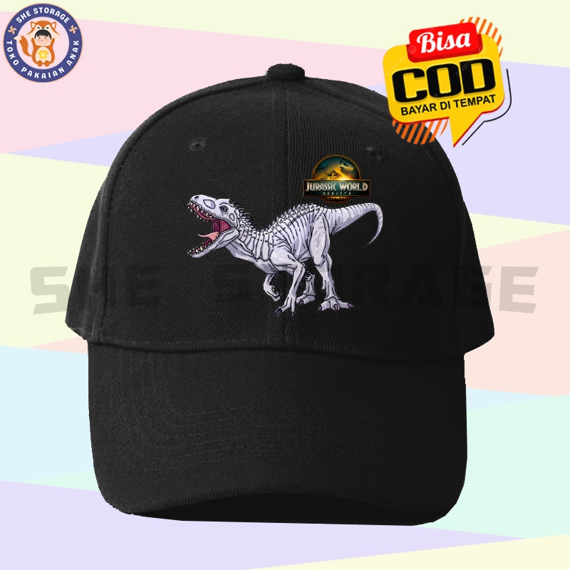 INDOMINUS KIDS BASEBALL CAP - REX | JURASSIC WORLD | Dinosaur Dinosaur ...