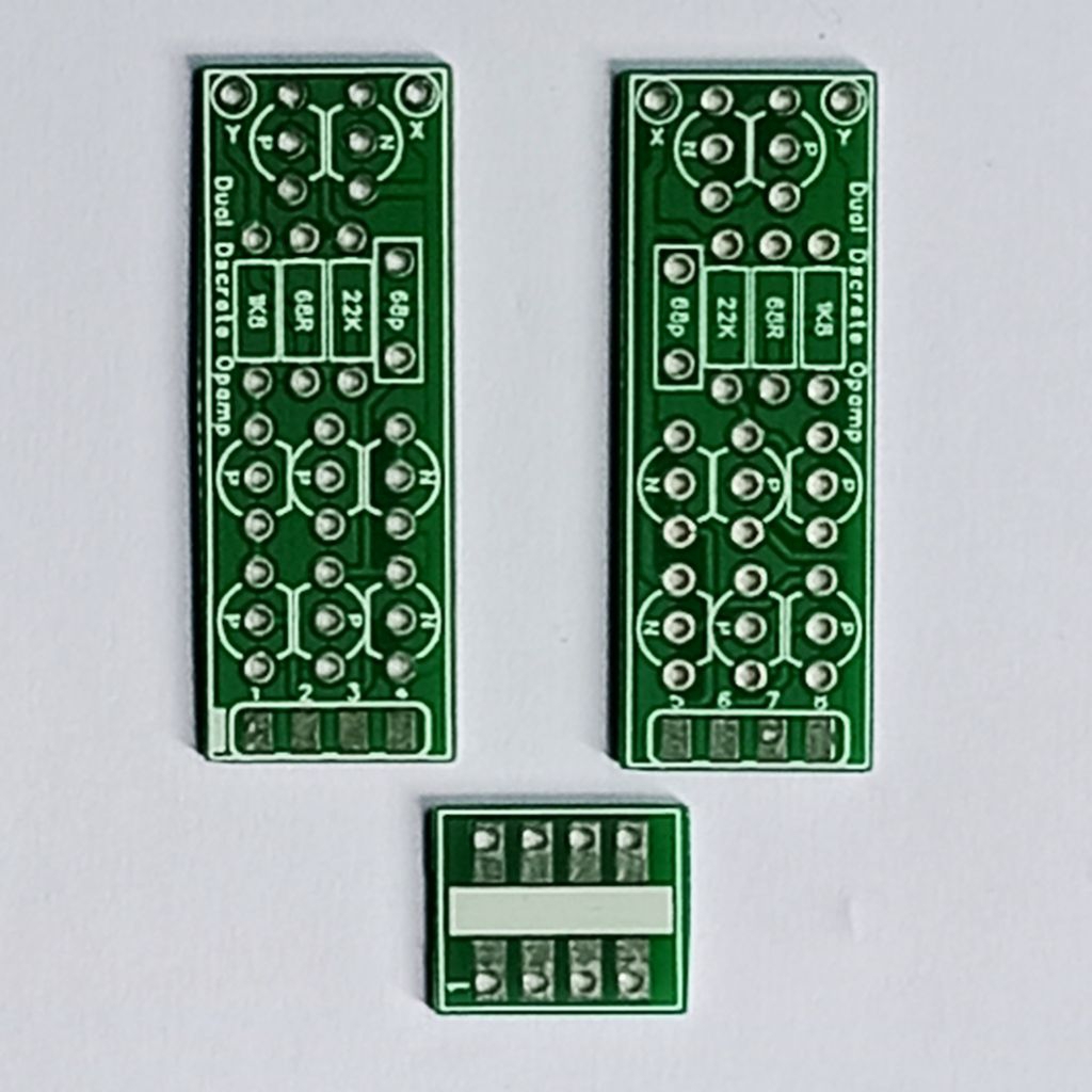 T-Audio PCBDO-002 Dual Discrete Opamp Class-A DIY PCB Based On Project ...