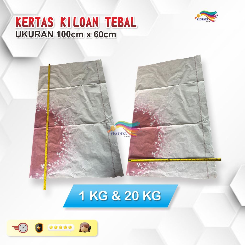 [1 kg] Paper sheets by the kilo (kg) for paint does not absorb better ...