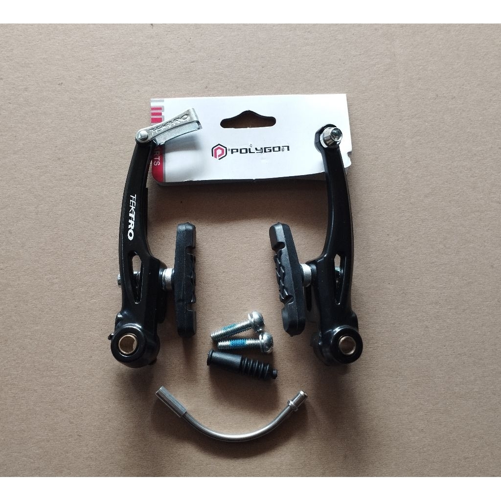 POLYGON TEKTRO alloy vbrake v brake CALIPER set folding mtb bmx bicycle ...