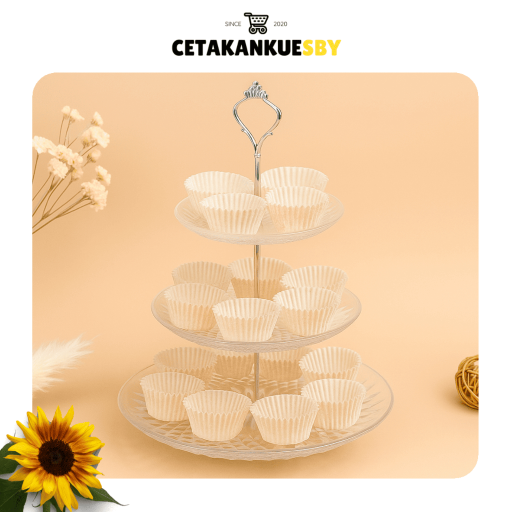 3-Tier Diamond Plastic Cake Stand | Shopee Philippines
