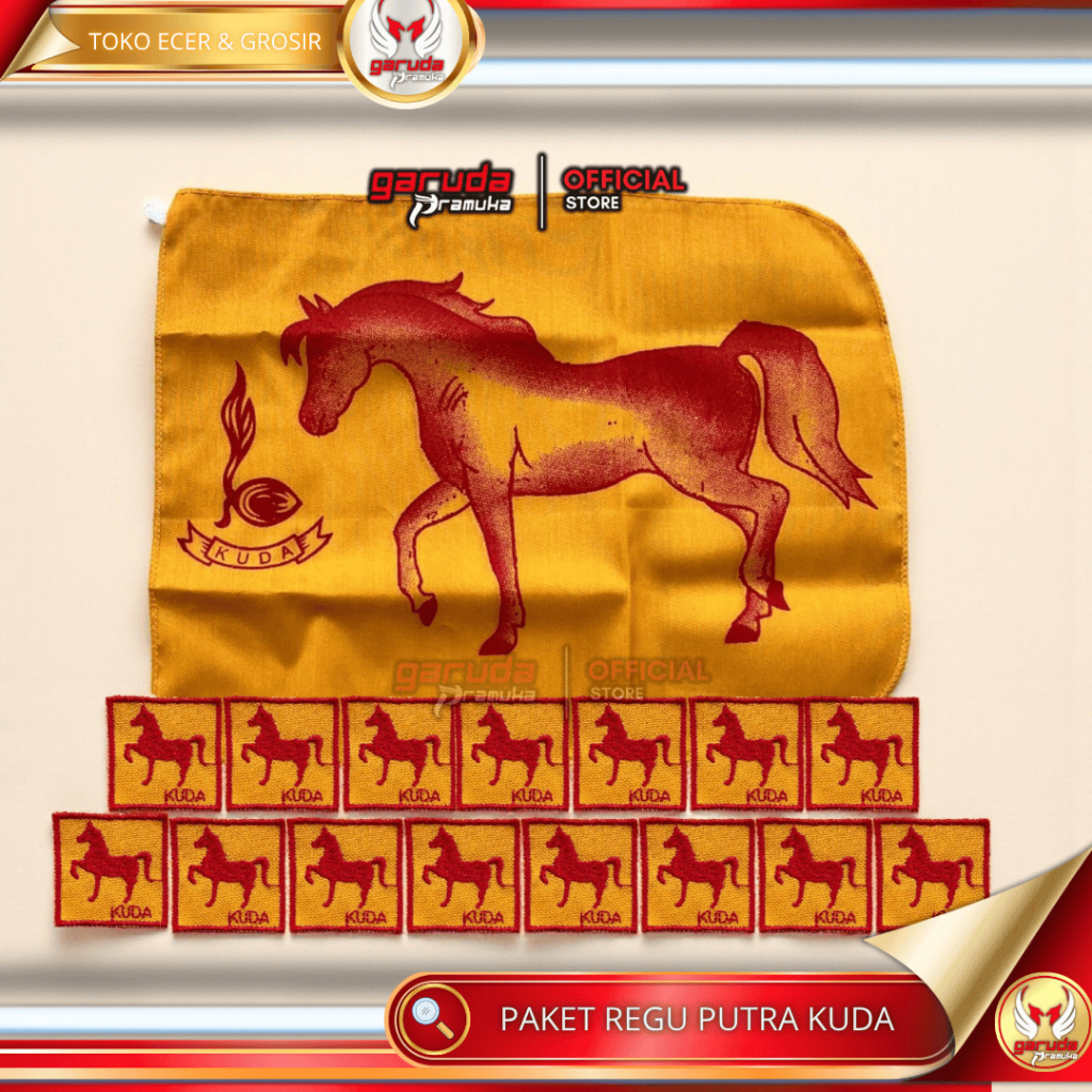 SCOUT HORSE SQUAD PACKAGE (1 FLAG AND 10+ SQUAD SIGN) | Shopee Philippines