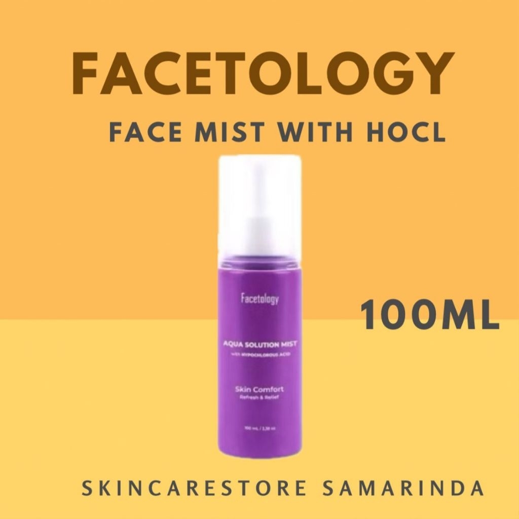 Facetology Aqua Solution Mist With Hypochlorous Acid | HOCL Facemist ...