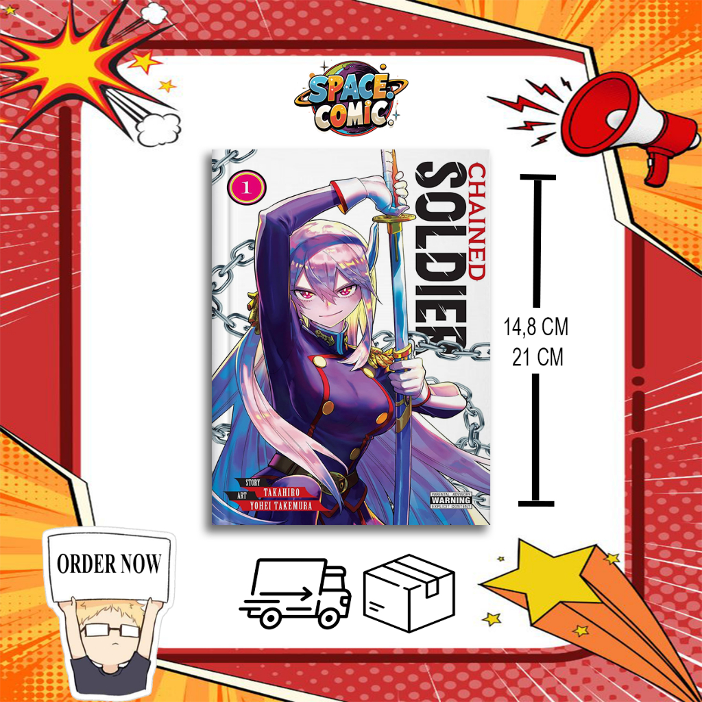 Manga Comic: Chained Soldier 8 Book Series by Takahiro | Shopee Philippines
