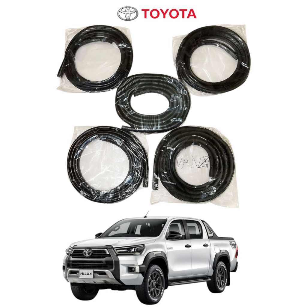 Toyota Hilux car door body damper balloon rubber full set 4 doors 1 ...