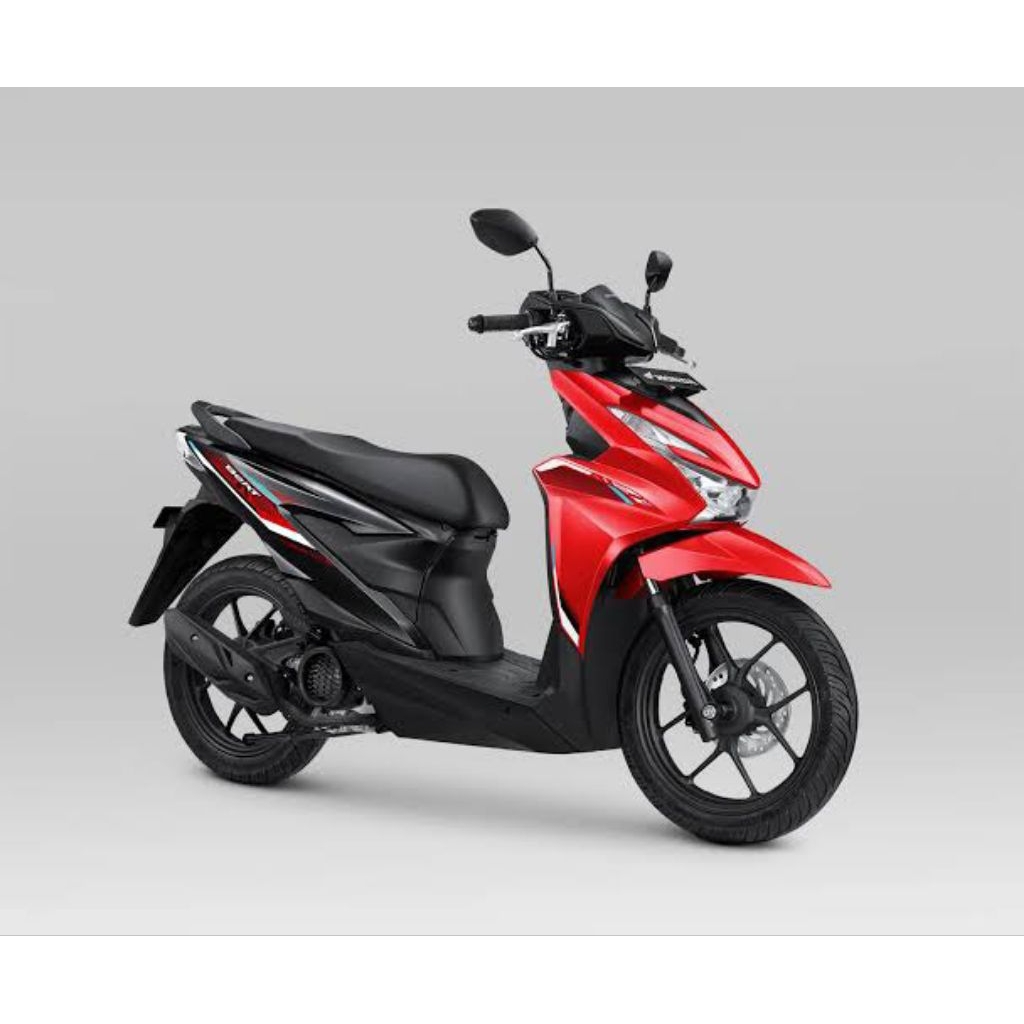 MERAH Latest Beat Deluxe Striping 2025 red black white Sticker Lis ...