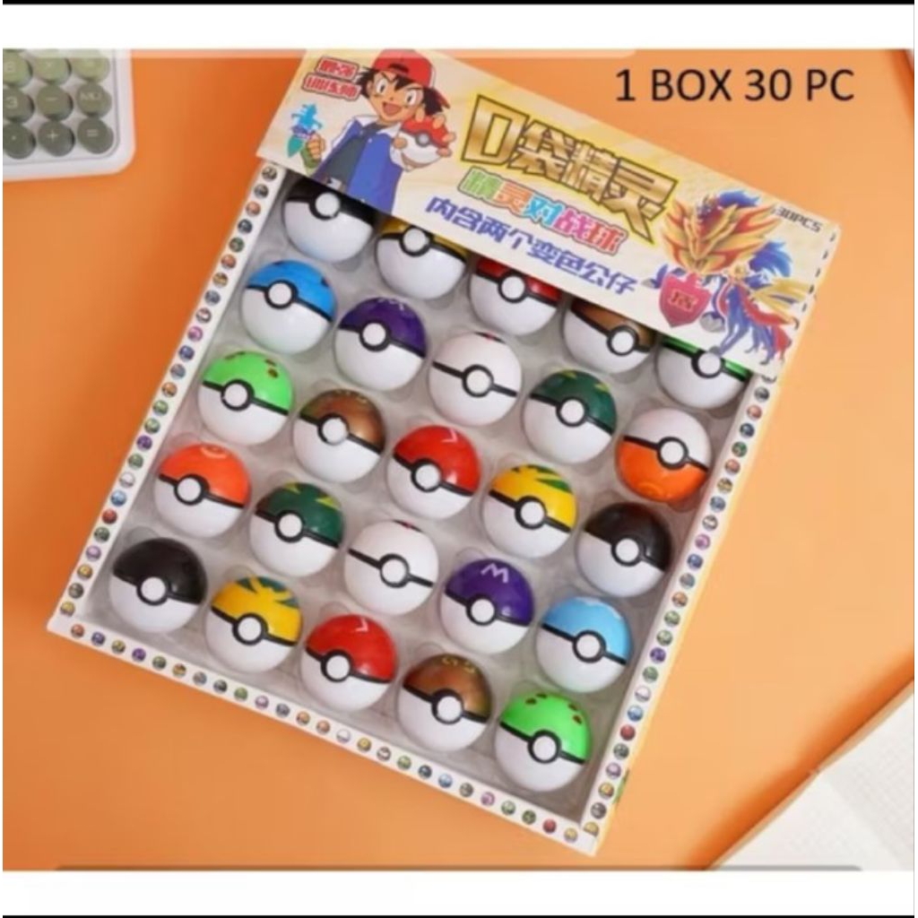 Pokemon mini ballBLIND BOX contains 30 pcs | Shopee Philippines