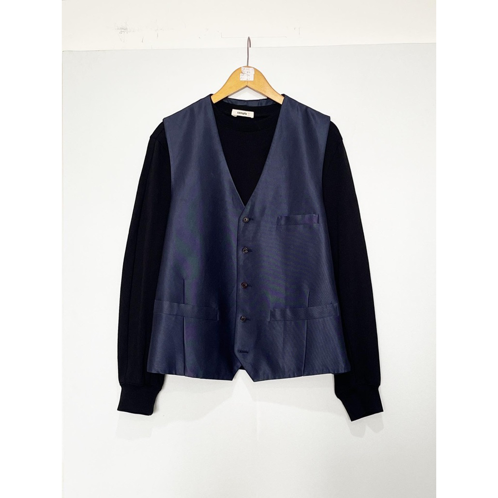 New sample set vest women - navy black | Shopee Philippines