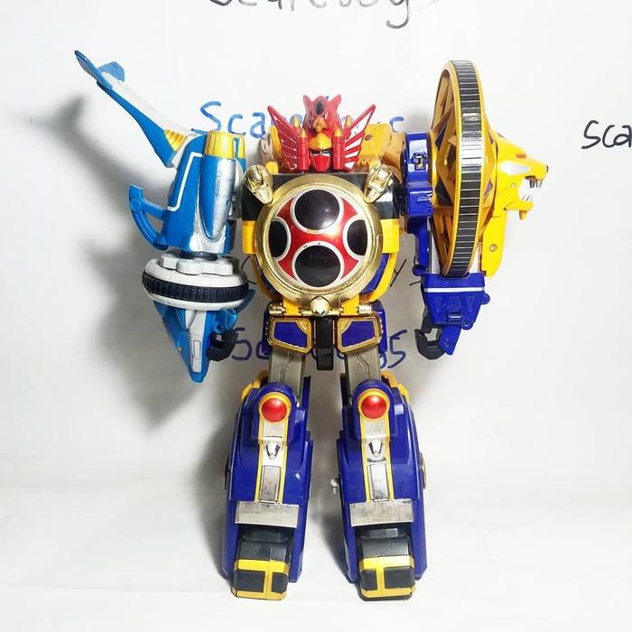 Power rangers ninja storm megazord - dx senpuujin hurricaneger zord ...