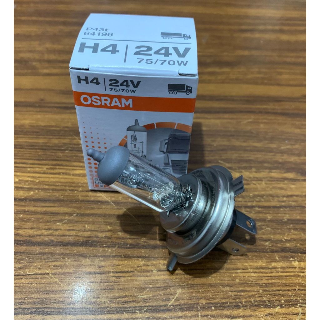 OSRAM H4 24V75/70W car headlight bulb 100% ORIGINAL WHOLESALE | Shopee ...