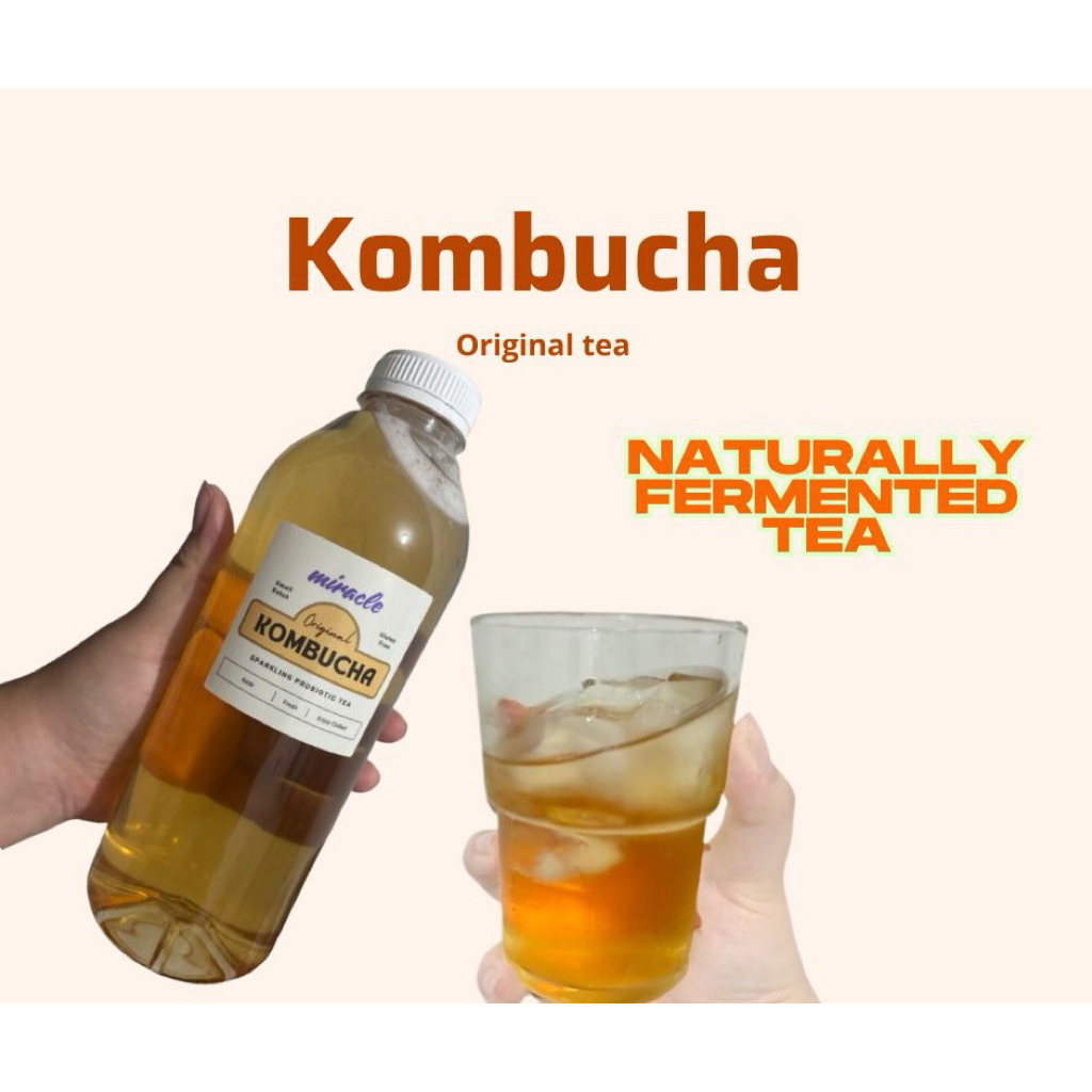 READY TO FIGHT 15 October Kombucha Original 1 Liter - Digestive ...