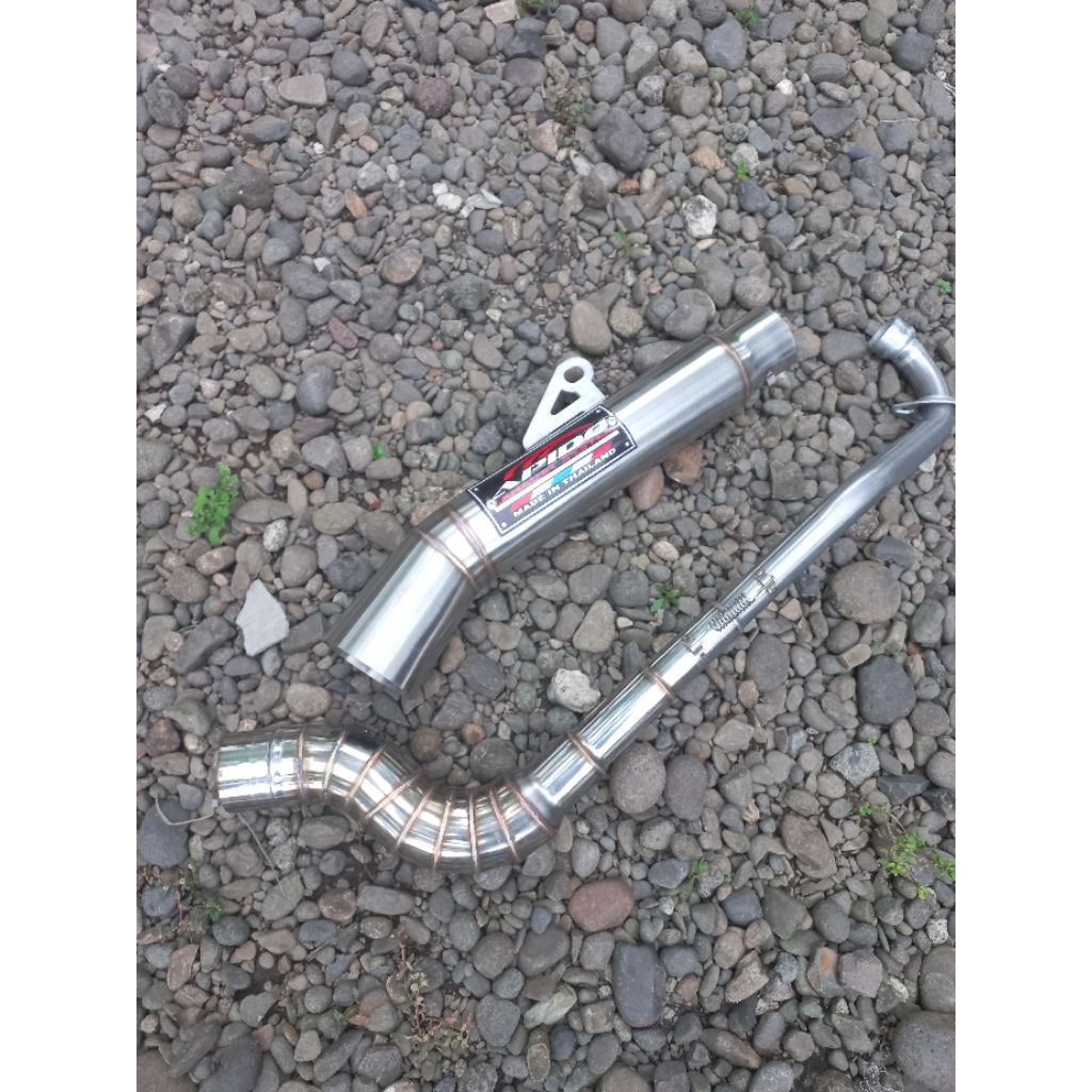 Exhaust agado 51mm Prospeed for Raider 150 fi carb Fz150i Y15ZR Lc135 ...