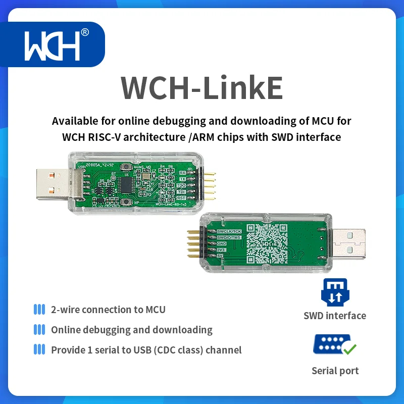 Original WCH-LinkE dongle Downloader Program ic Chip CH32V003 MCU Arduino | Shopee Philippines