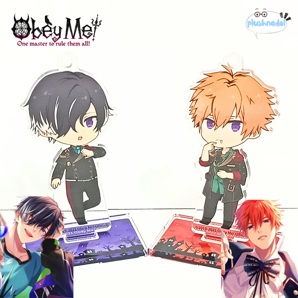 Obey Me! Obey me Rakuten Collection Rakucolle Prize Acrylic Keychain ...